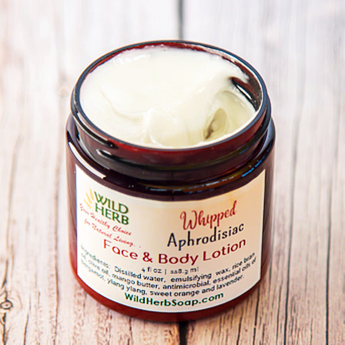 Whipped Face & Body Lotion – Natural Moisturizer | Wild Herb Soap Co.
