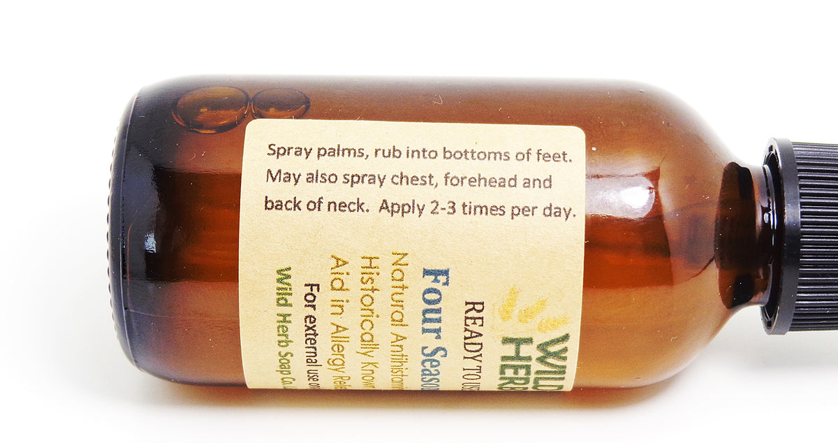 Four Seasons Natural Allergy Relief | Wild Herb Soap Co – Wild Herb ...